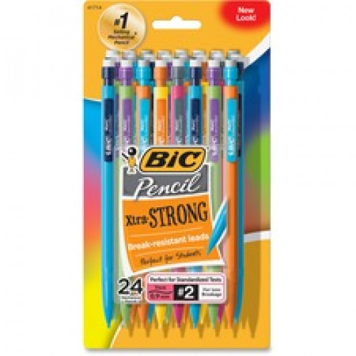 BIC Xtra Strong No. 2 Mechanical Pencils - #2 Lead - 0.9 mm Lead ...